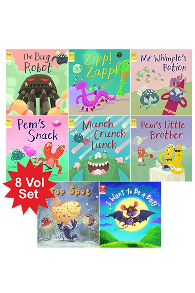 Reading Gems Phonics Series (8 Vol Set) ,N/A - Bargain Book Hut Online