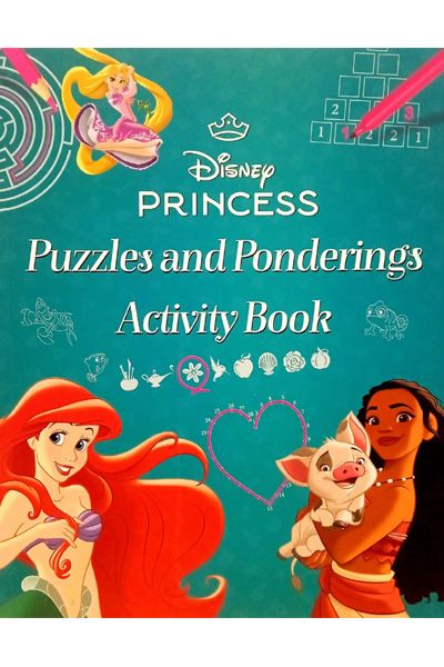 Disney Princess: Puzzles & Ponderings Activity Book ,N/A - Bargain Book ...