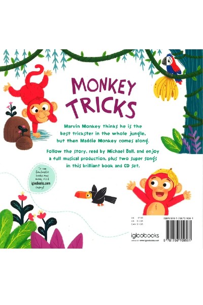 Monkey Tricks (Picture Flats and CD) ,Stephanie Moss - Bargain Book Hut ...