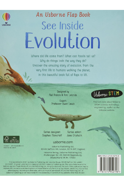 Usborne: See Inside Evolution - Bargain Book Hut Online
