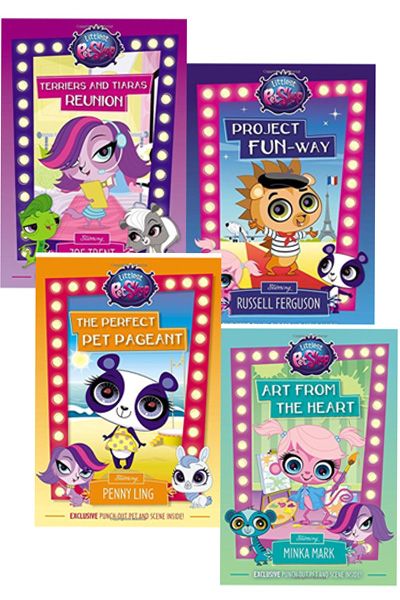 Littlest Pet Shop Collection (4 Books) ,Ellie O'Ryan, Lisa Shea ...